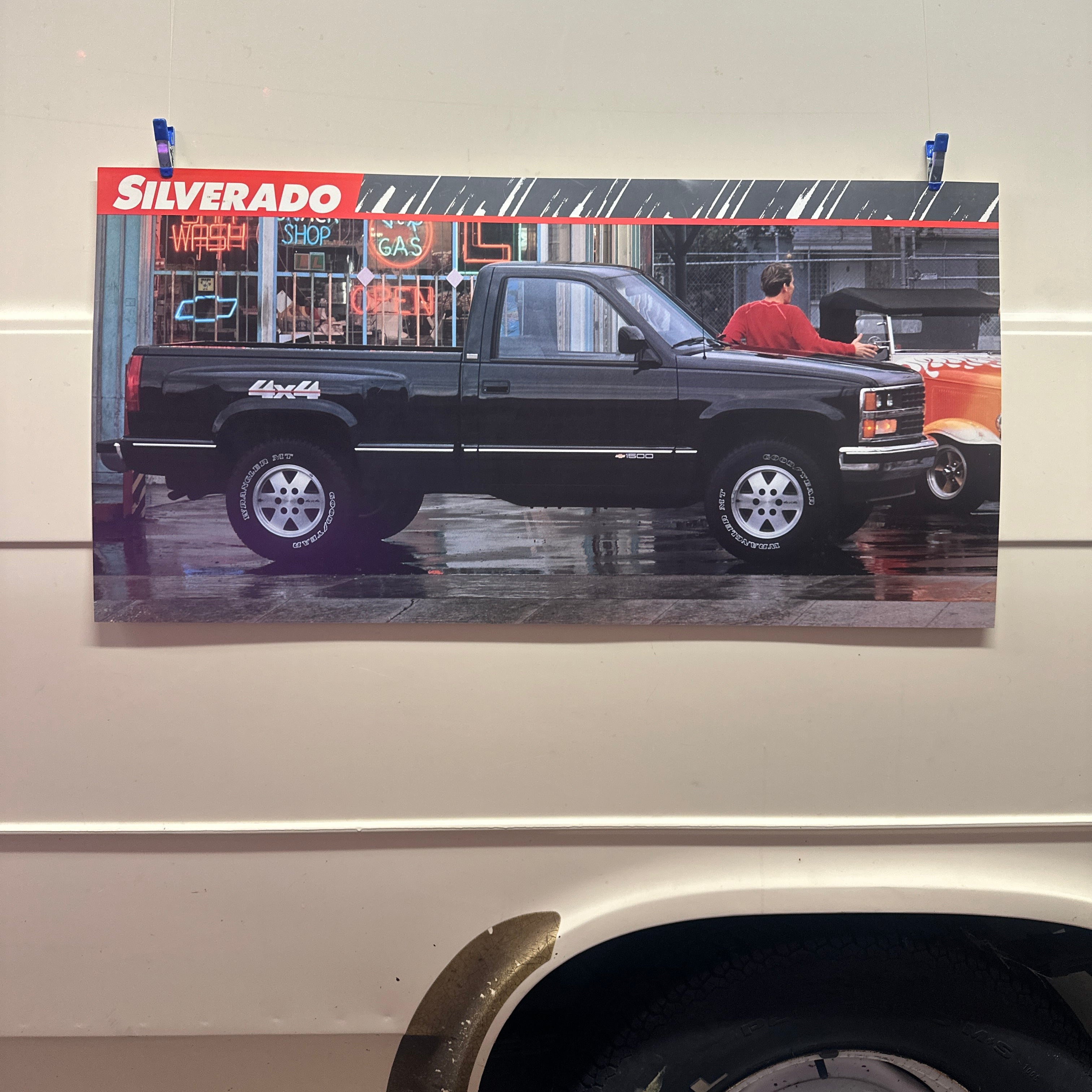 Silverado - Original GM Dealership Poster – Hevy Hauling